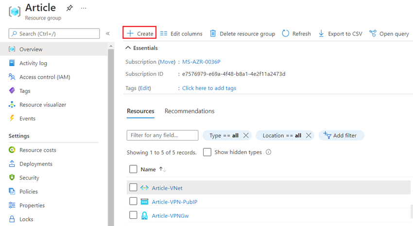 How To Create An Azure Virtual Network Gateway Using Powershell